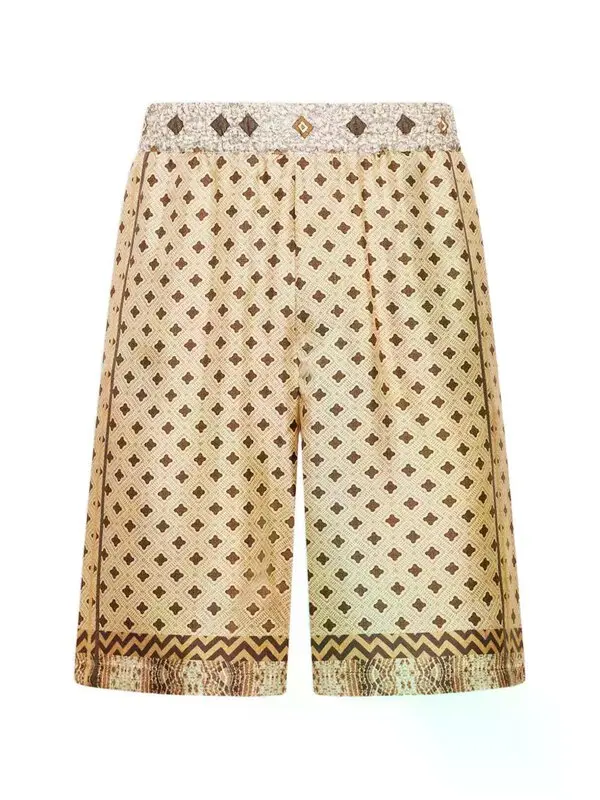 PIERRE-LOUIS MASCIA Geometric Jacquard Shorts
