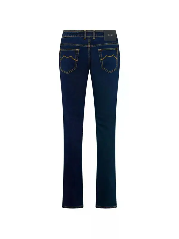 MOORER Five-pocket Jeans - Blue