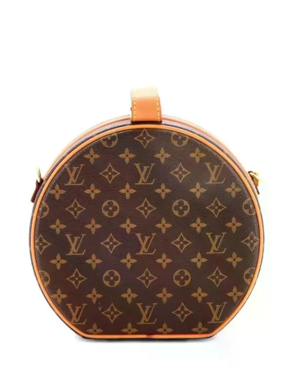 LOUIS VUITTON Petite Boite Chapeau Crossbody Bag Monogram Canvas - Brown