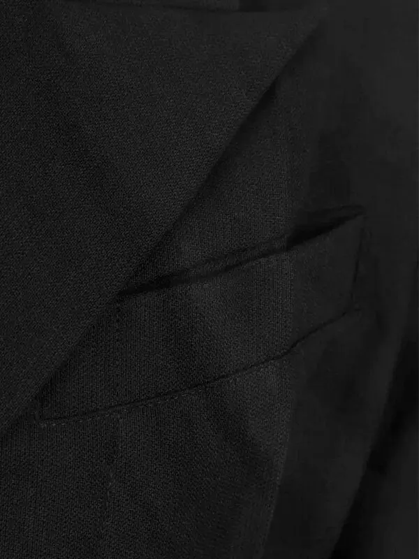 SETCHU Belted Double-breasted Blazer