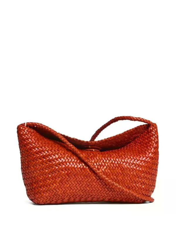 Dragon Diffusion Diagonal-pattern Foldover Shoulder Bag