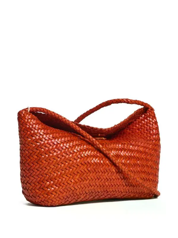 Dragon Diffusion Diagonal-pattern Foldover Shoulder Bag