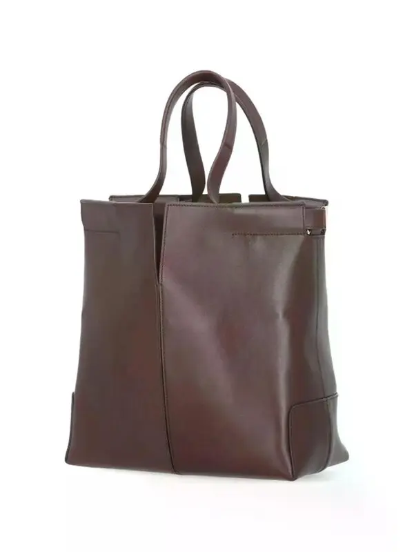 TOD'S Logo-plaque Handle Tote Bag