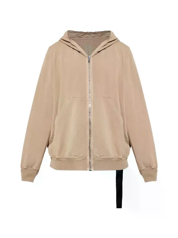 Rick Owens Zip-up Hoodie - Neutrals