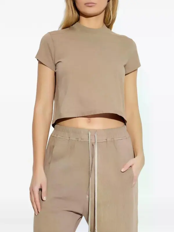 Rick Owens Mockneck Crop Top