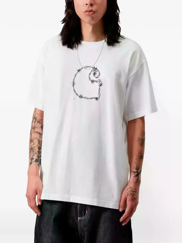 Carhartt Work In Progress Print-detail T-shirt