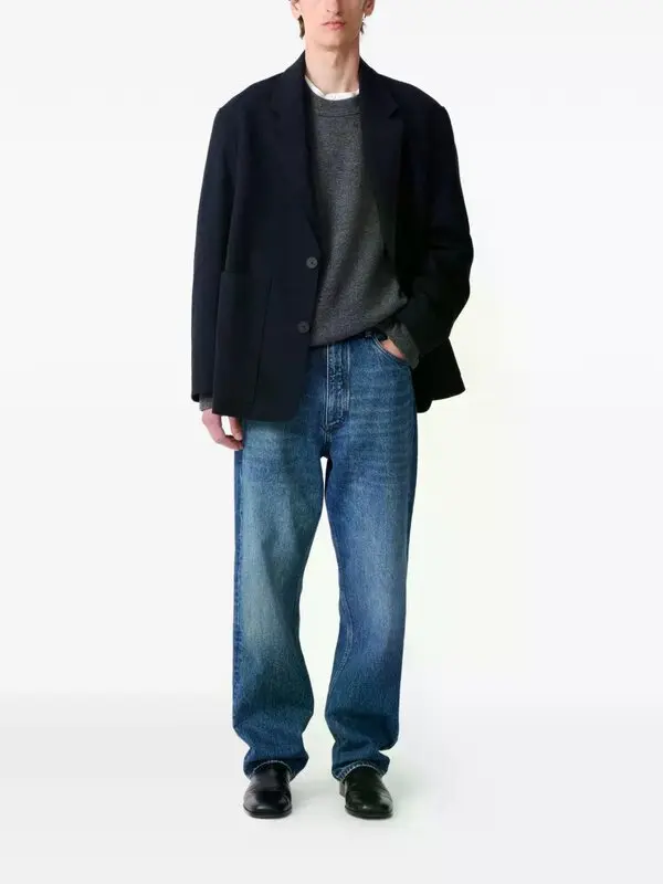 Studio Nicholson Conde Patch-pocket Blazer