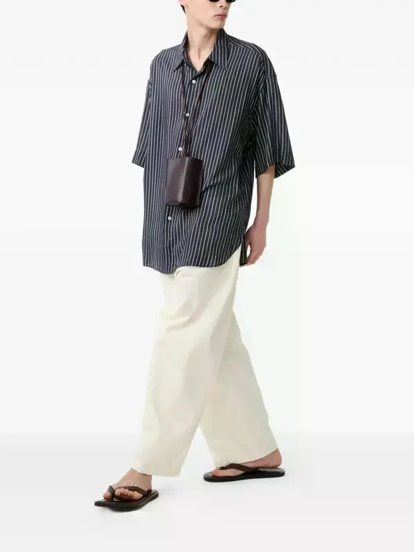 Studio Nicholson Sorono Striped Shirt - Blue