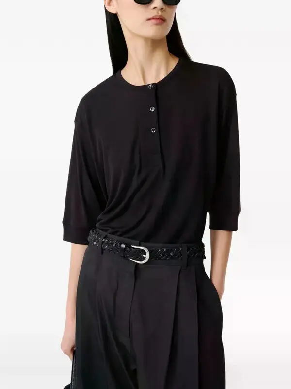 Studio Nicholson Grandad-collar Top