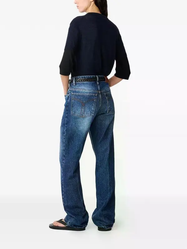 Studio Nicholson Barra Five-pocket Jeans - Blue