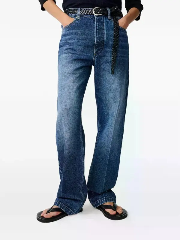Studio Nicholson Barra Five-pocket Jeans - Blue