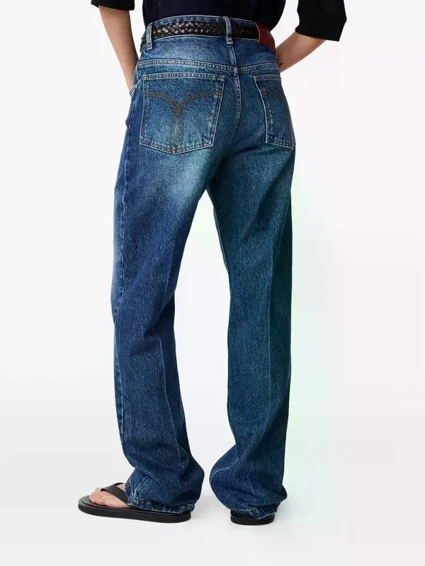 Studio Nicholson Barra Five-pocket Jeans - Blue