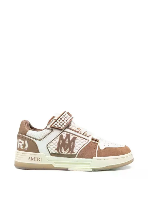 Amiri Logo Low-top Sneakers - Brown