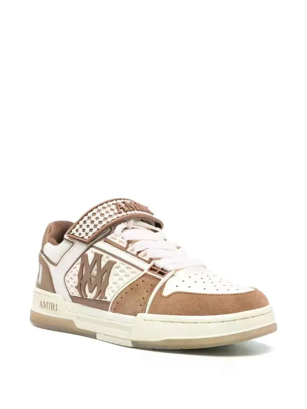Amiri Logo Low-top Sneakers - Brown