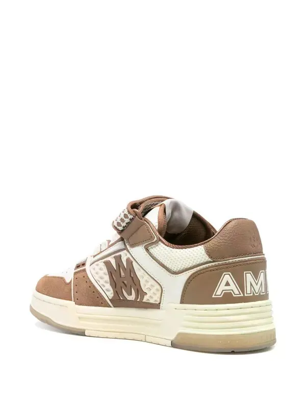Amiri Logo Low-top Sneakers - Brown