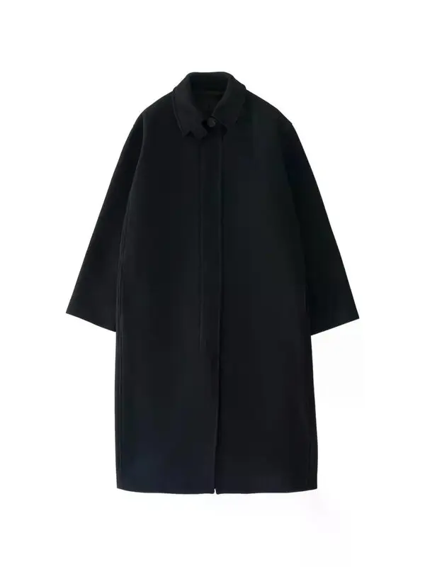 Studio Nicholson A-line Coat - Black