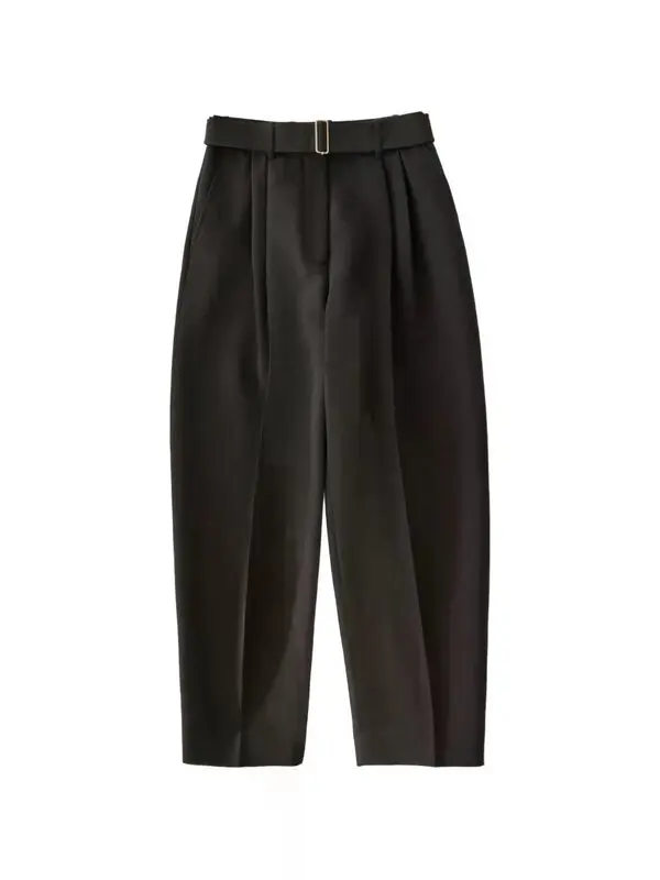Studio Nicholson Belted Pleated Trousers