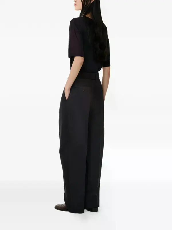 Studio Nicholson Belted Pleated Trousers
