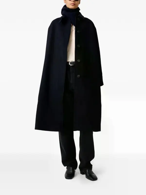 Studio Nicholson Ria Overcoat - Black