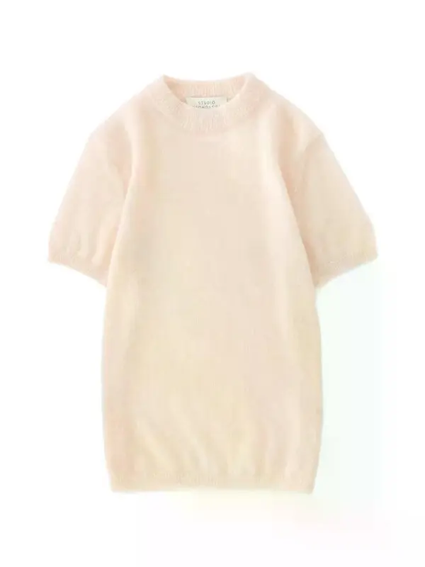Studio Nicholson Seren Short-sleeve Sweater - Pink