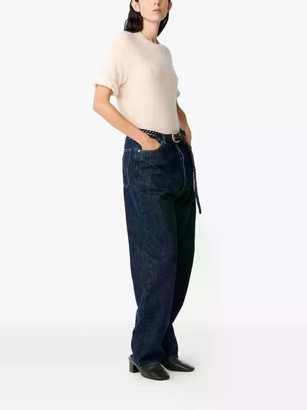 Studio Nicholson Seren Short-sleeve Sweater - Pink