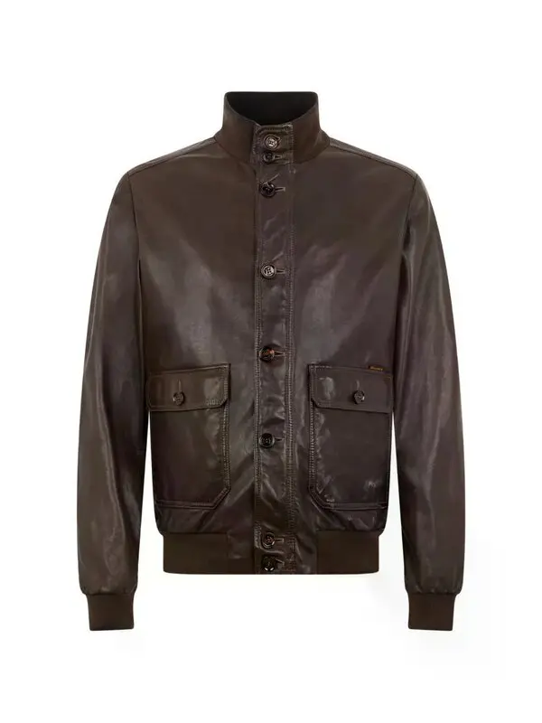 MOORER Carlos Jacket - Brown