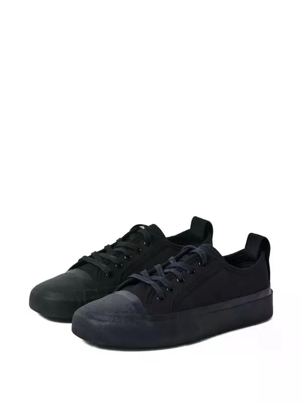 Studio Nicholson Byrd Lace-up Sneakers - Black