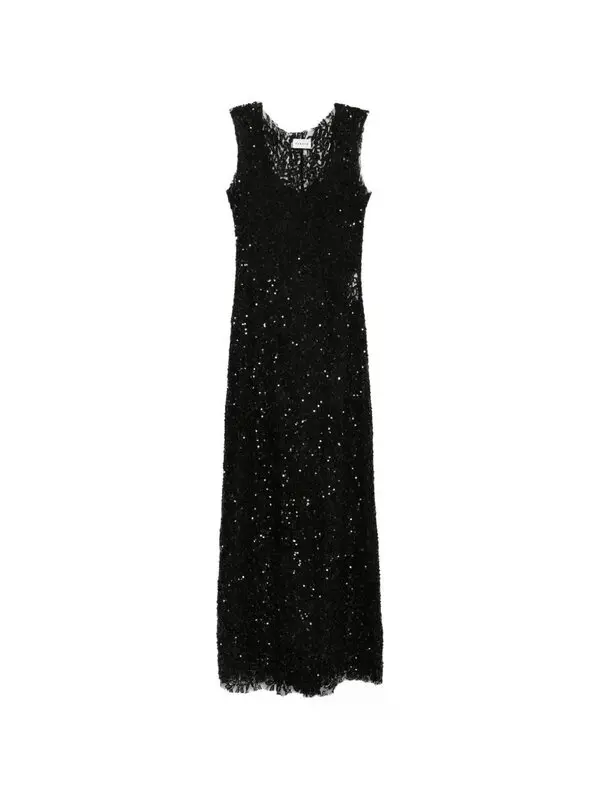 P.a.r.o.s.h Sequin-embellished Maxi Dress