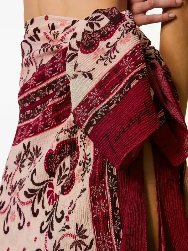 TWINSET Print Sarong - Neutrals