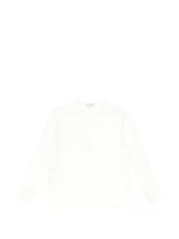 Studio Nicholson Long-sleeve Henley T-shirt - White