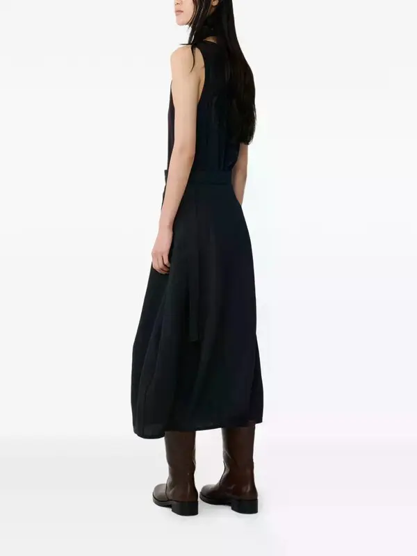 Studio Nicholson Orcha Tie-waist Midi Skirt