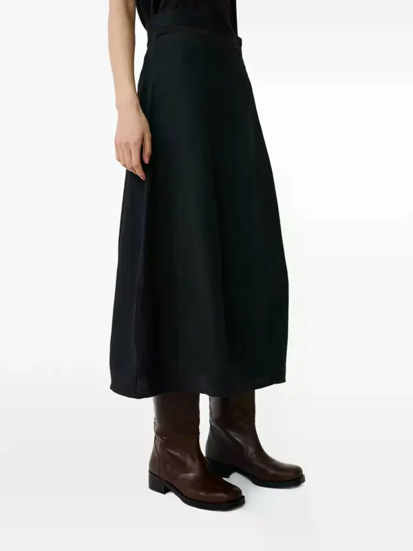 Studio Nicholson Orcha Tie-waist Midi Skirt