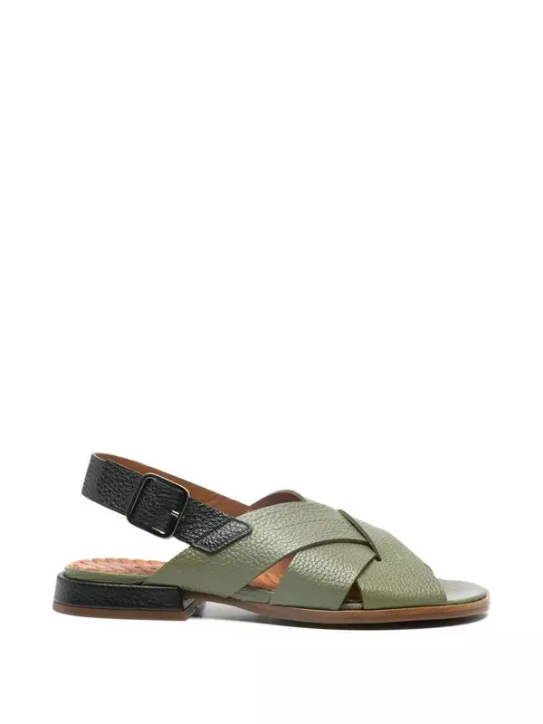 Chie Mihara Criss-cross Watata Leather Sandals