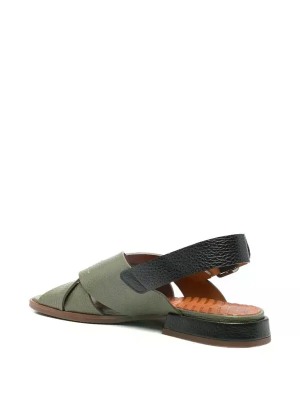Chie Mihara Criss-cross Watata Leather Sandals