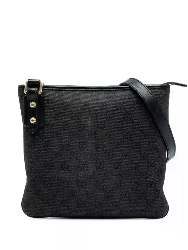 Gucci Gg Denim Messenger Bag