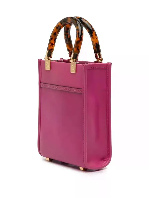 Fendi Mini Sunshine Shopper Tote - Pink