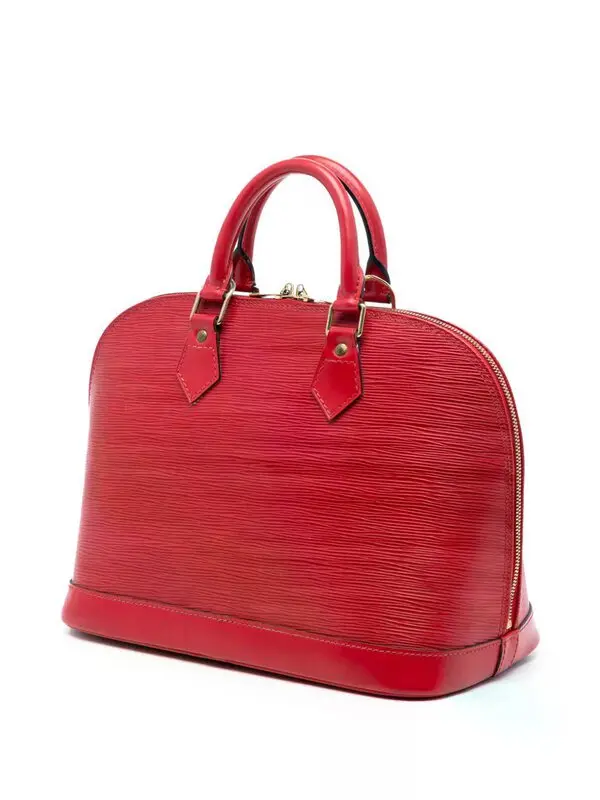LOUIS VUITTON 1996 Epi Alma Pm Handbag - Red