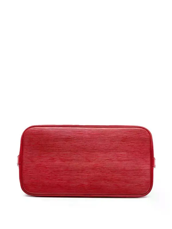 LOUIS VUITTON 1996 Epi Alma Pm Handbag - Red