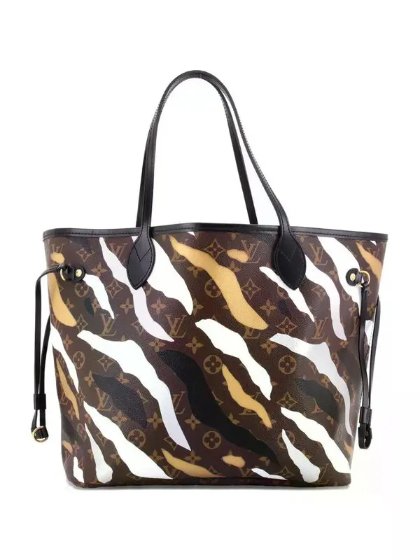 LOUIS VUITTON Neverfull Nm Limited Edition Lol League Of Legends Monogram Canvas Mm Tote Bag - Brown