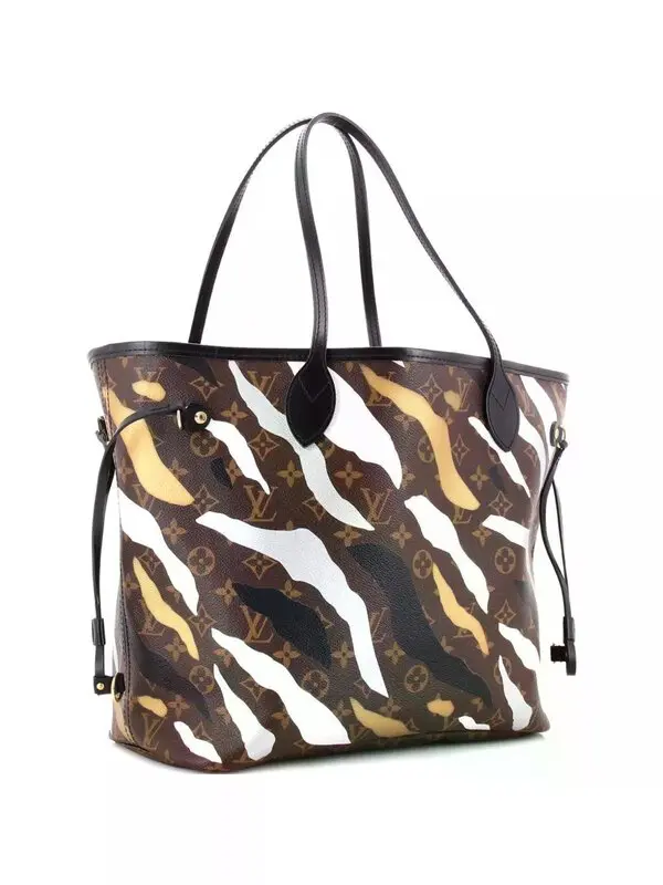 LOUIS VUITTON Neverfull Nm Limited Edition Lol League Of Legends Monogram Canvas Mm Tote Bag - Brown