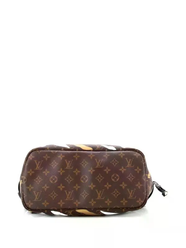 LOUIS VUITTON Neverfull Nm Limited Edition Lol League Of Legends Monogram Canvas Mm Tote Bag - Brown