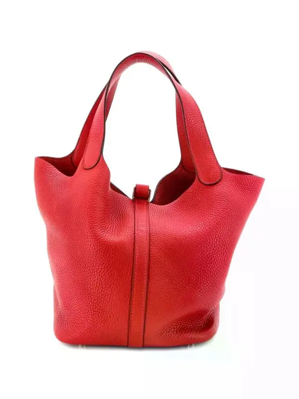 Hermès Picotin Lock Mm Bucket Bag - Red