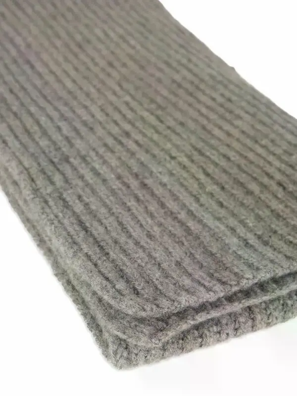 MOORER Ribbed Scarf