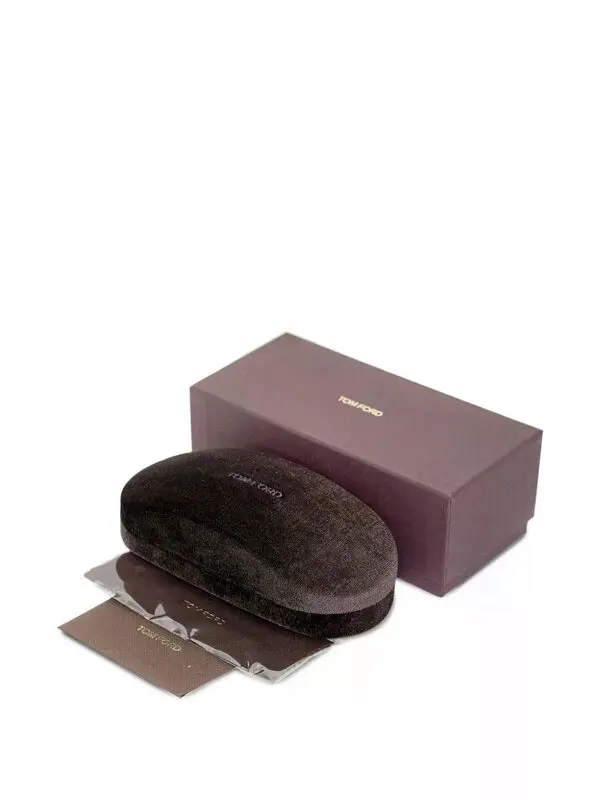 TOM FORD Iggy Oval-frame Sunglasses - Brown