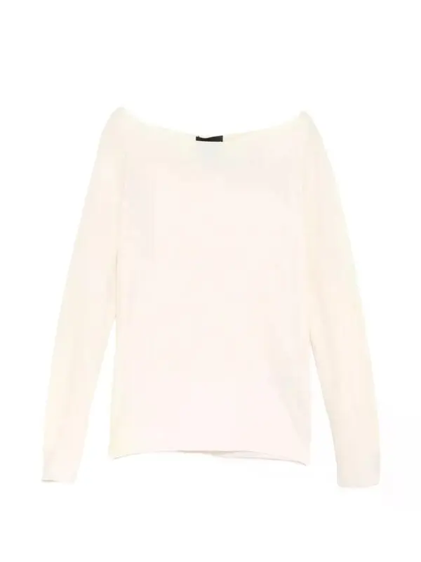 Emporio Armani Textured Knit Top