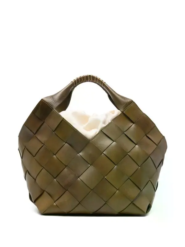 Dragon Diffusion Woven Leather Tote