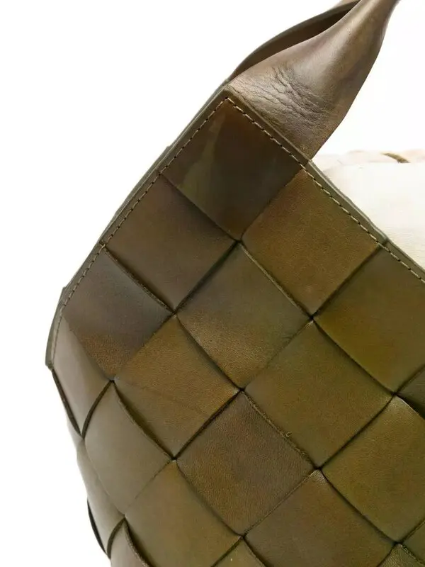 Dragon Diffusion Woven Leather Tote