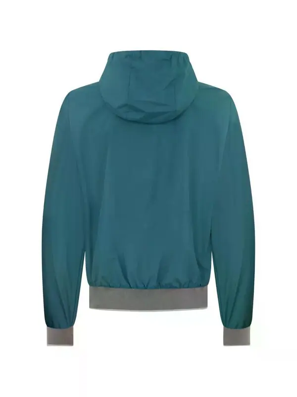MOORER Dennys Hooded Jacket - Blue