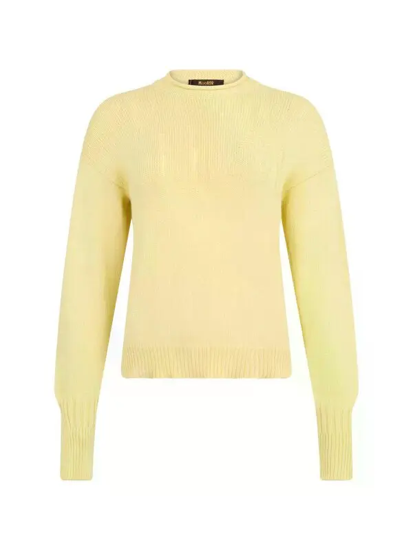 MOORER Abbey Crew-neck Sweater