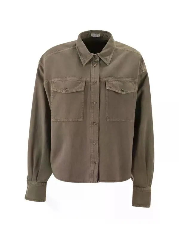 Brunello Cucinelli Flap-pocket Button Shirt